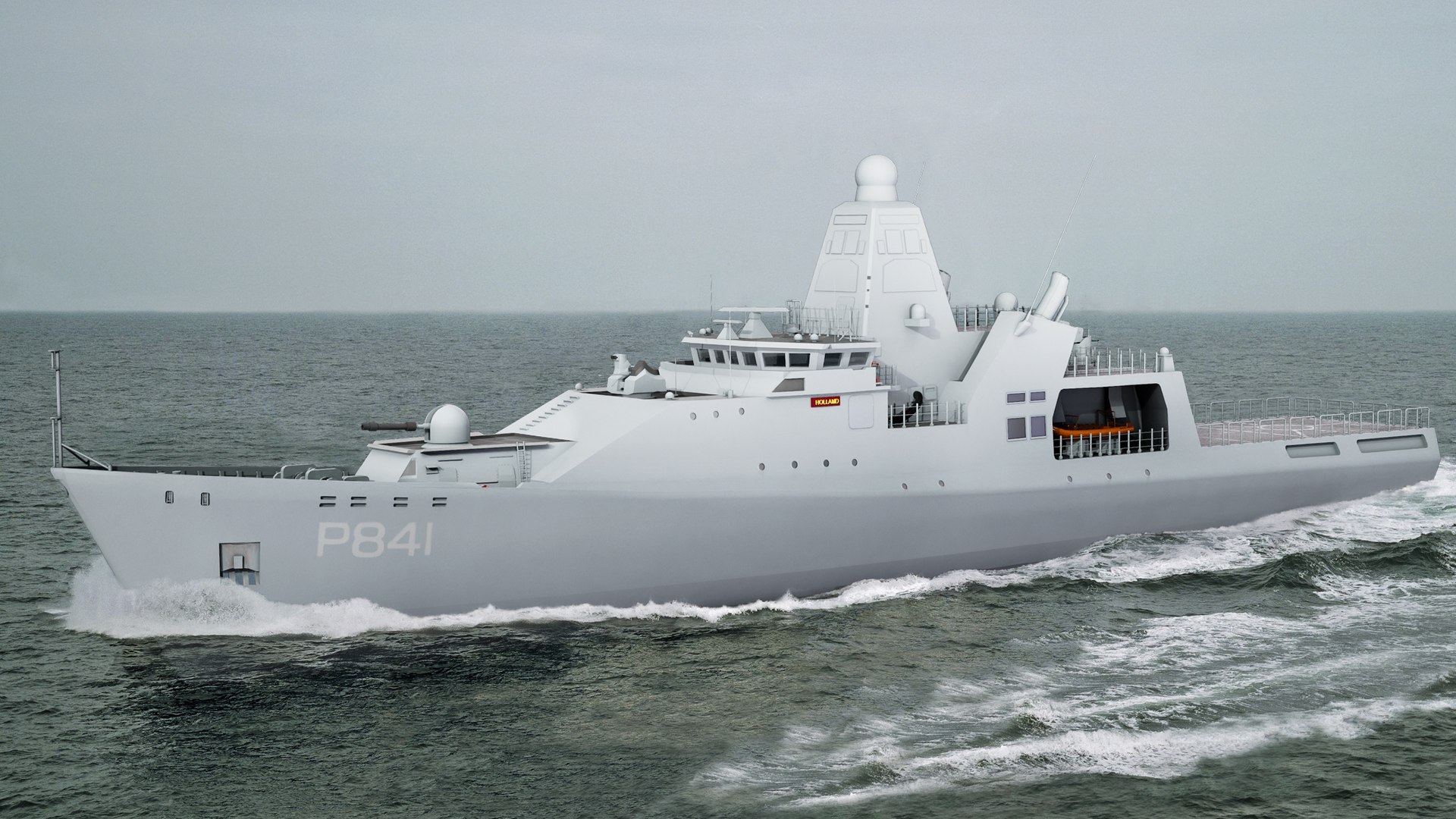 Holland-Class Offshore Patrol Vessel 3D model - TurboSquid 1772715