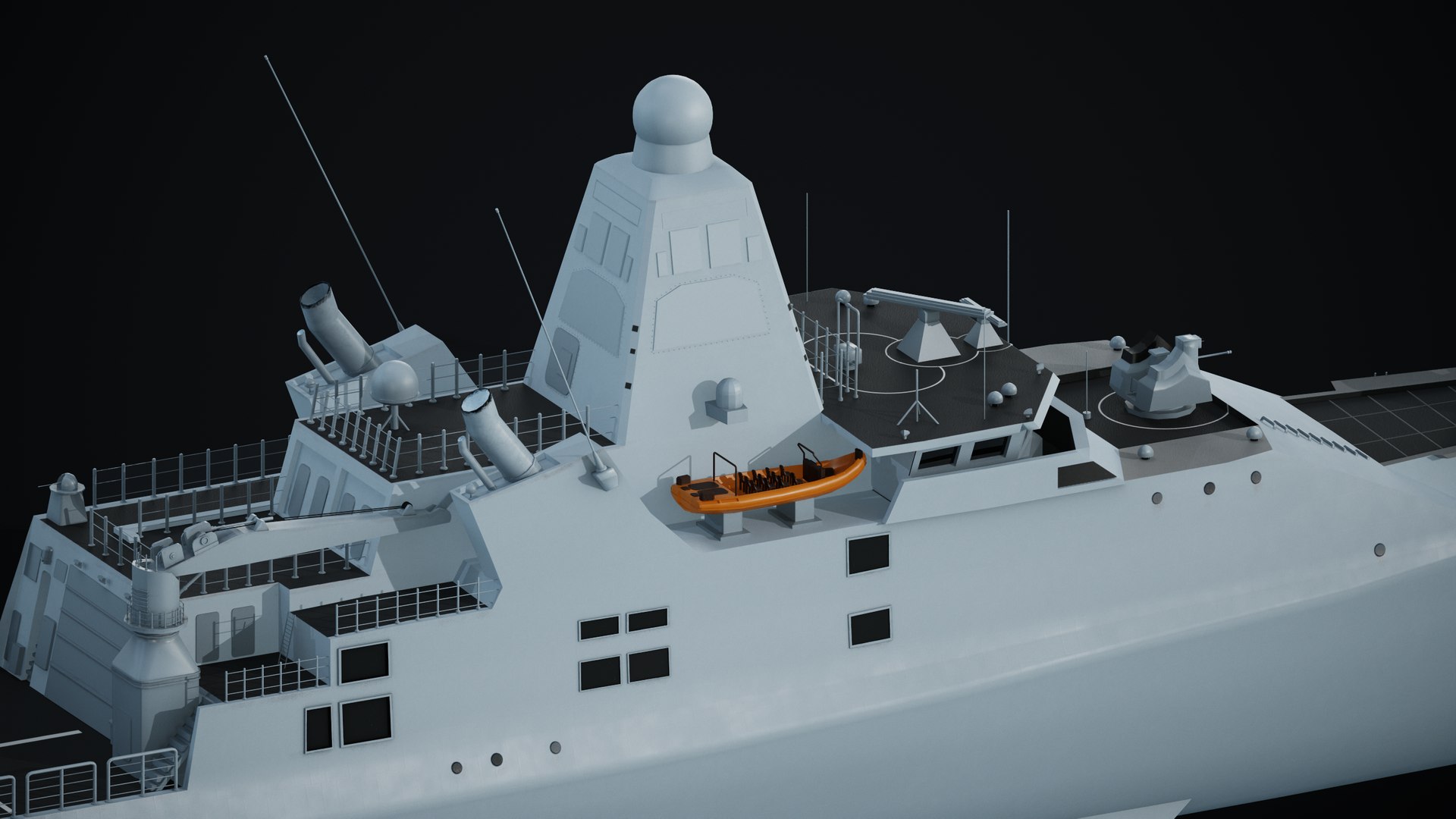 Holland-Class Offshore Patrol Vessel 3D model - TurboSquid 1772715