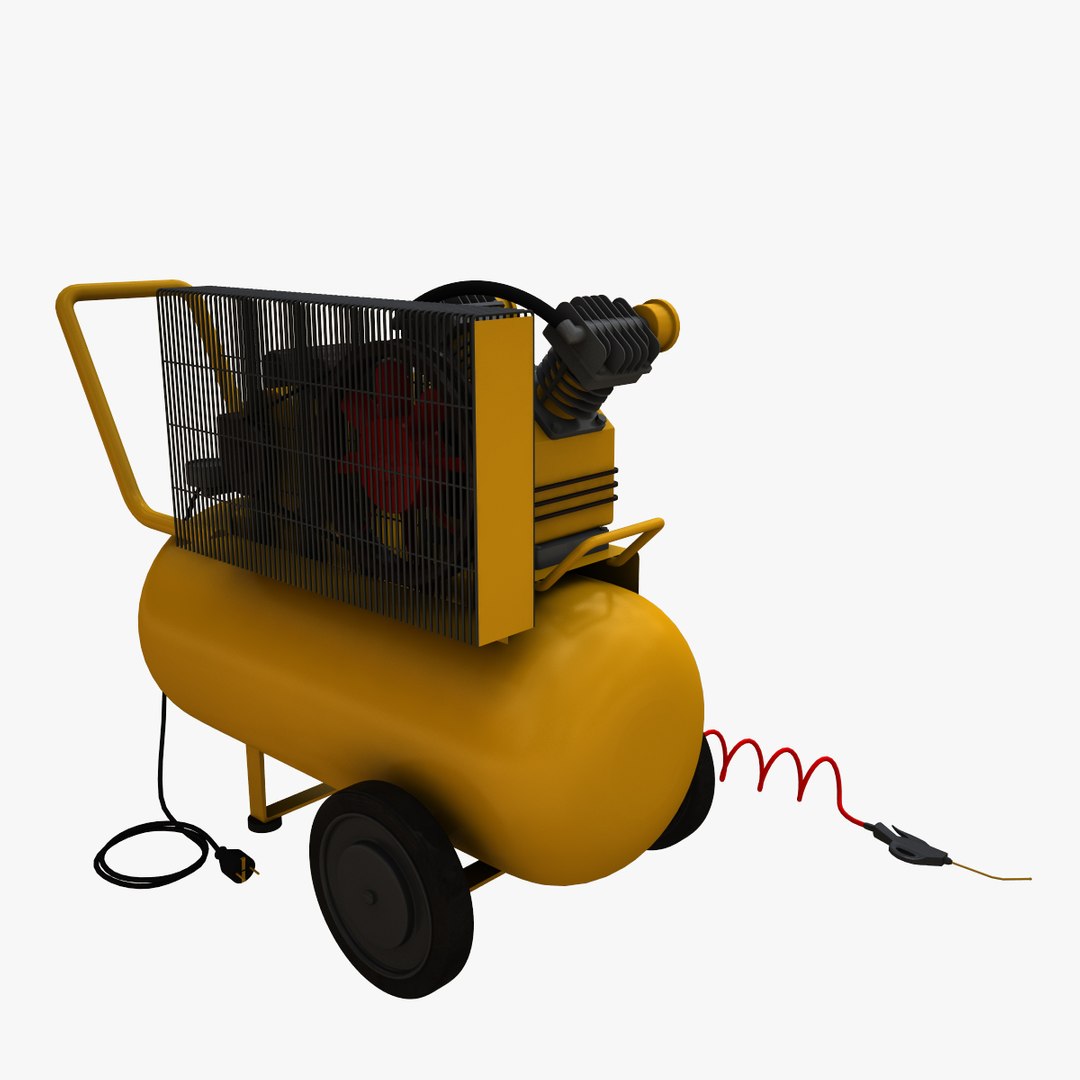 3D Air Compressor - TurboSquid 1306715