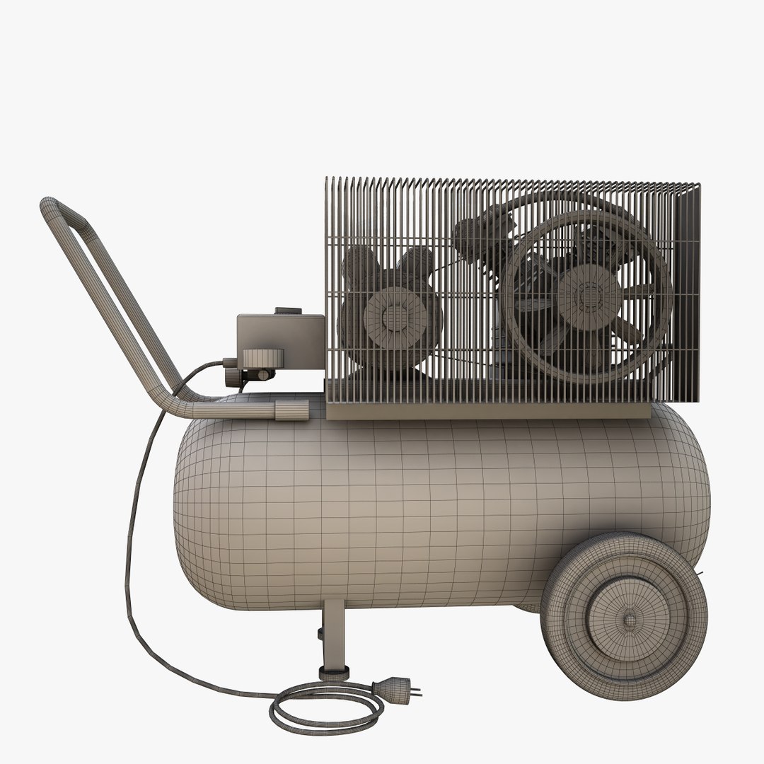 3D Air Compressor - TurboSquid 1306715