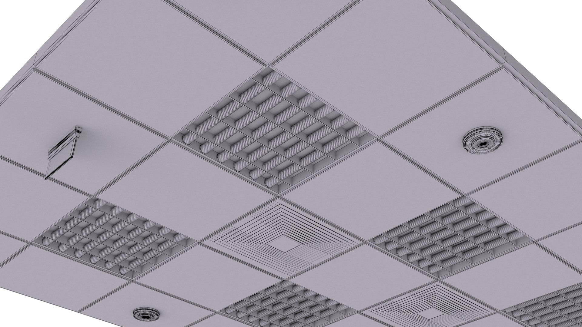 3D Ceiling - TurboSquid 2405011