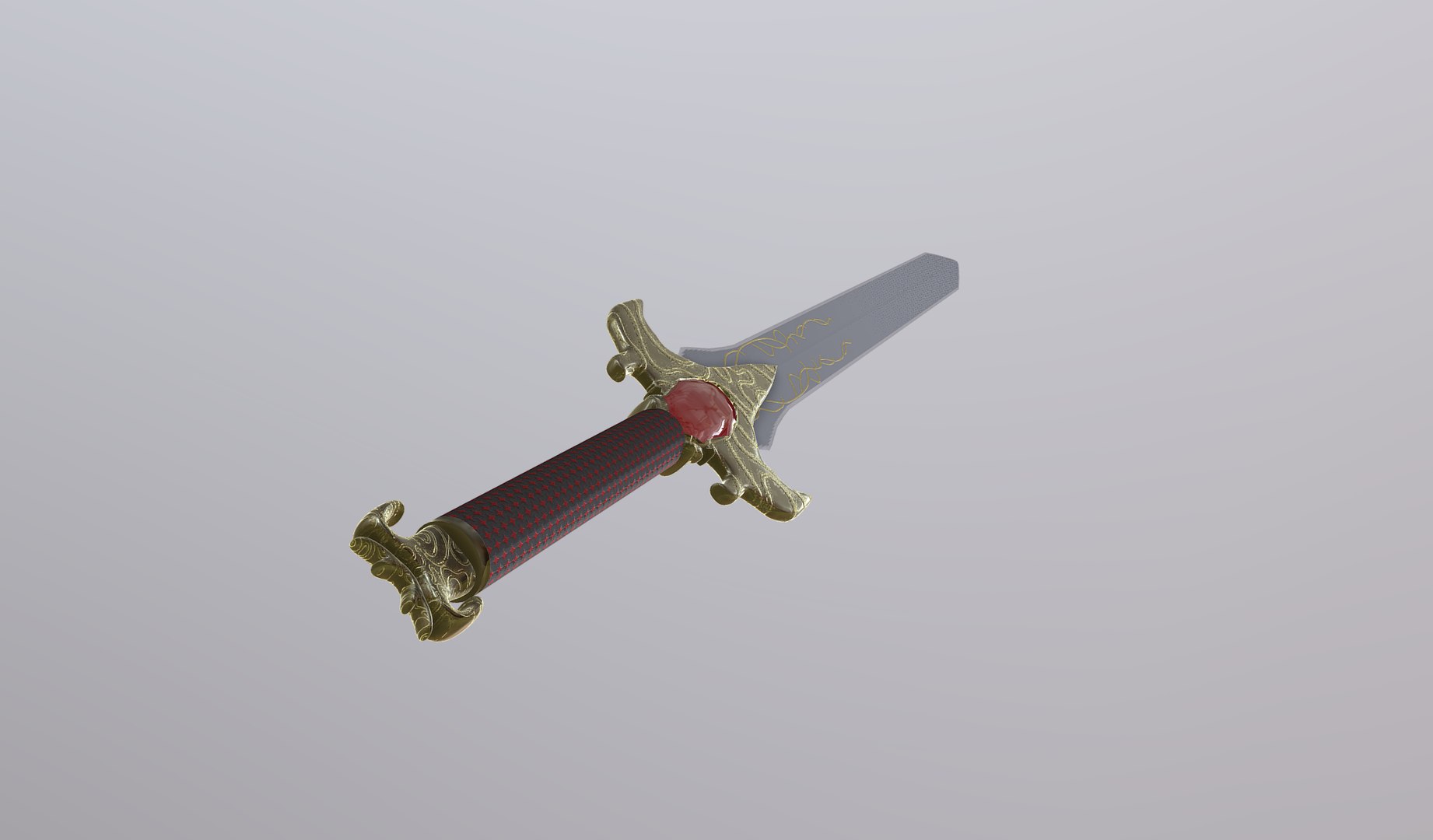 Fantasy Sword 3D Model - TurboSquid 2399054