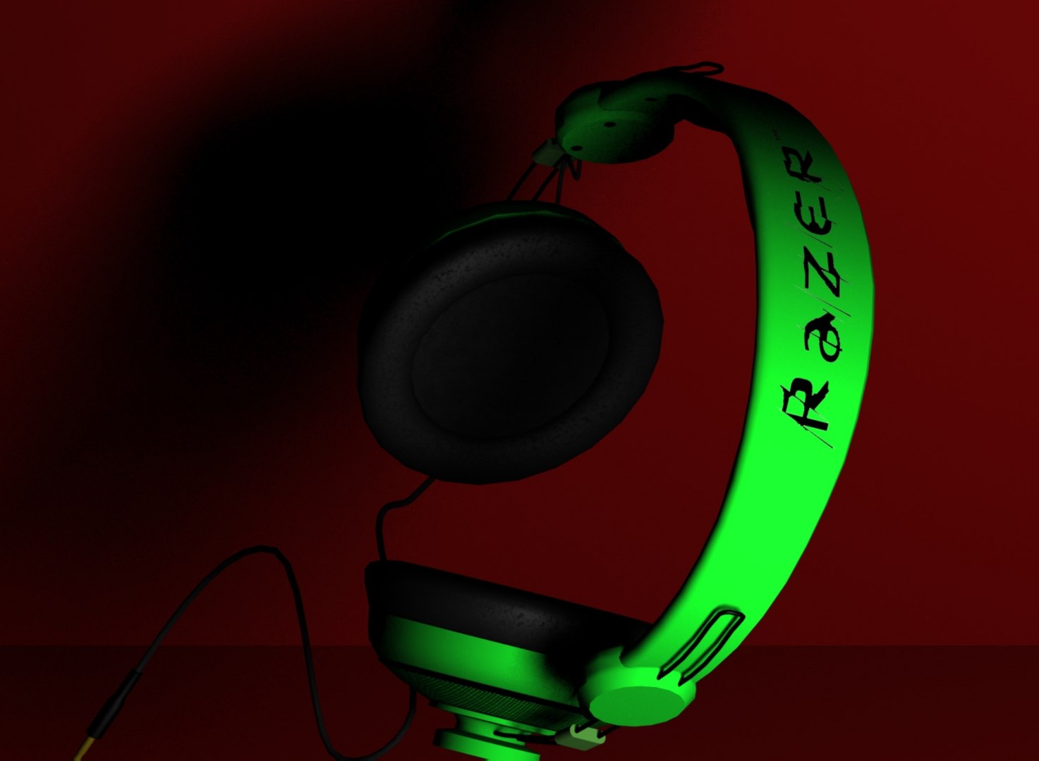 Razer Orca Headphones 3d Max