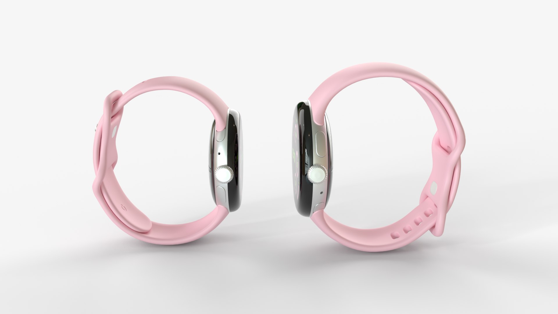 Pixel Watch 3 41MM And 45MM Rose 3D Model - TurboSquid 2275172