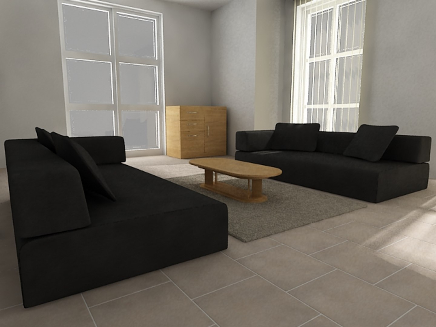 Interior Scenes Pack 3d Model