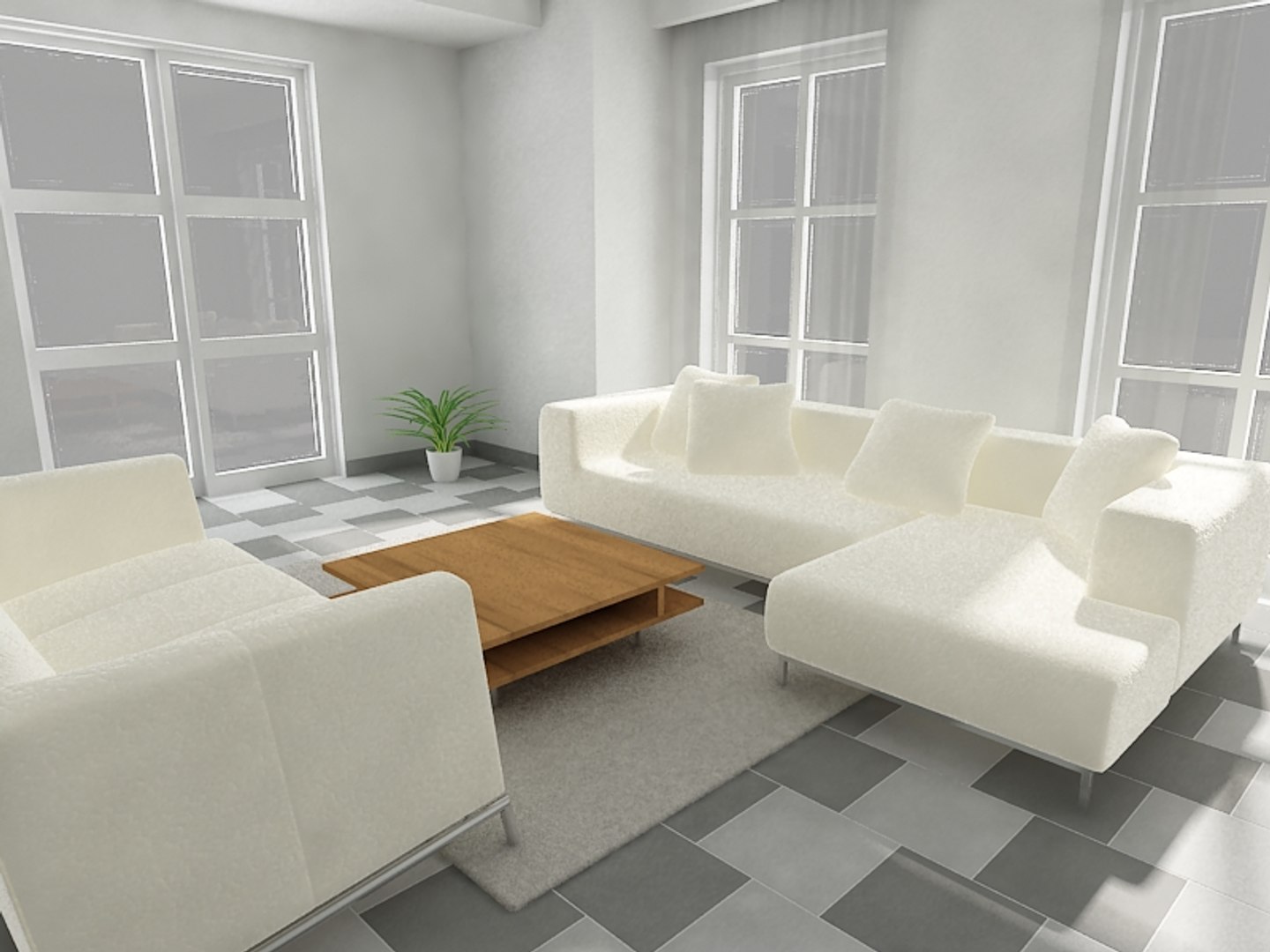 Interior Scenes Pack 3d Model