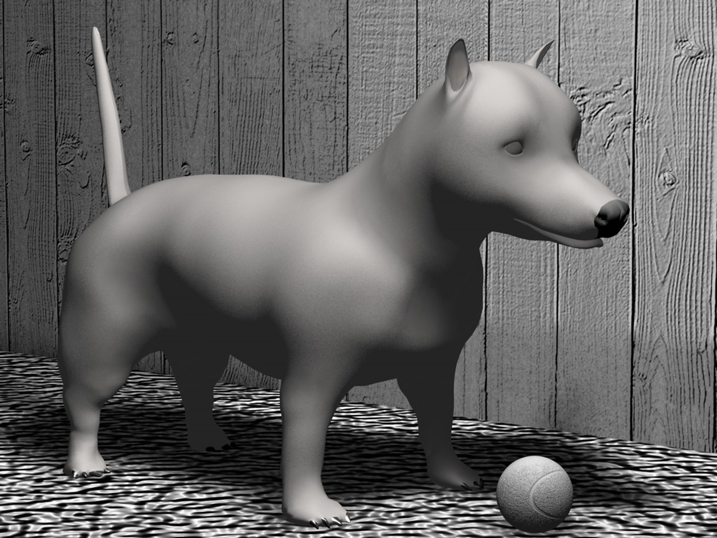 Scottish Terrier 3d Model