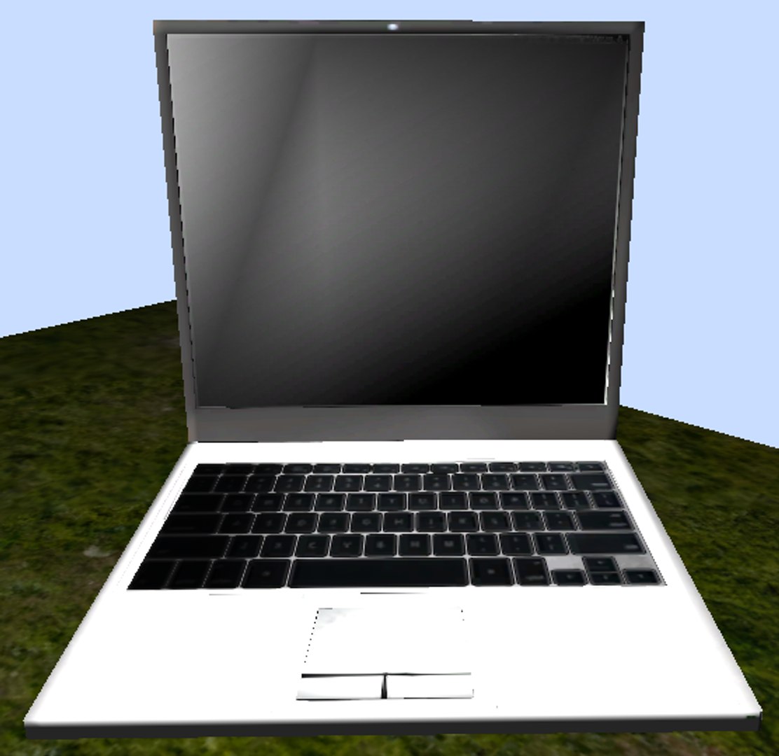 laptop 3d 3d 3ds