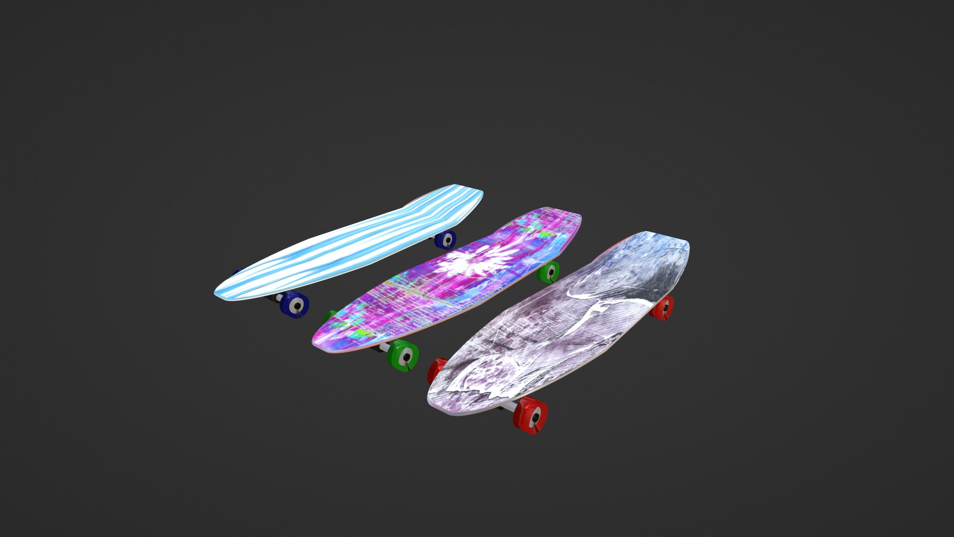 Skateboard 3D Model - TurboSquid 2032902