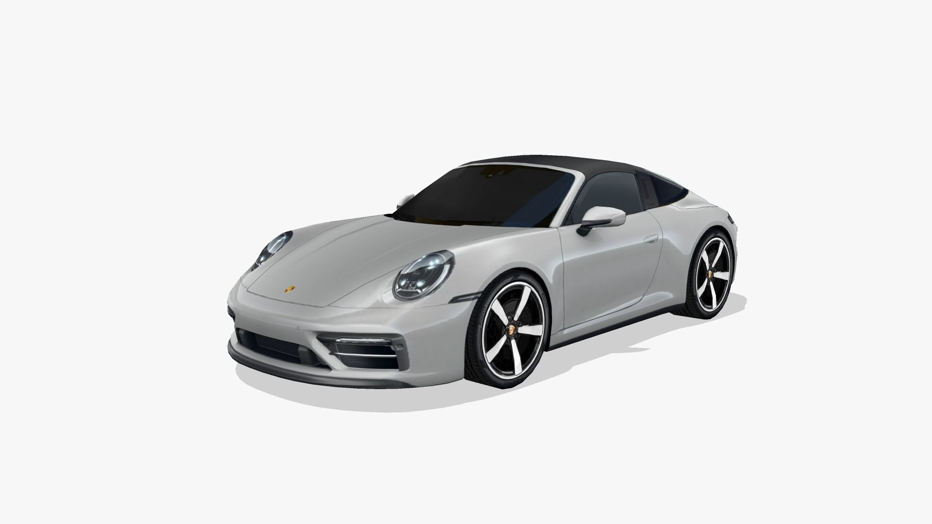 Porsche 911 Targa 4 GTS 992 3D Model - TurboSquid 2313445