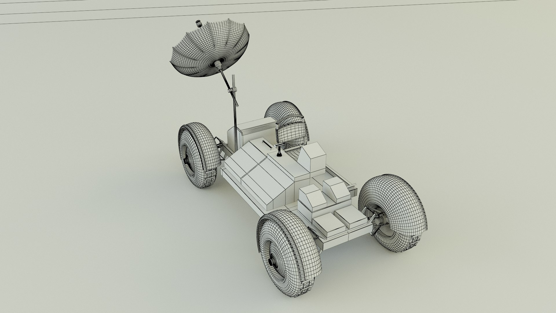 3D Moon Vehicle Model - TurboSquid 2198191