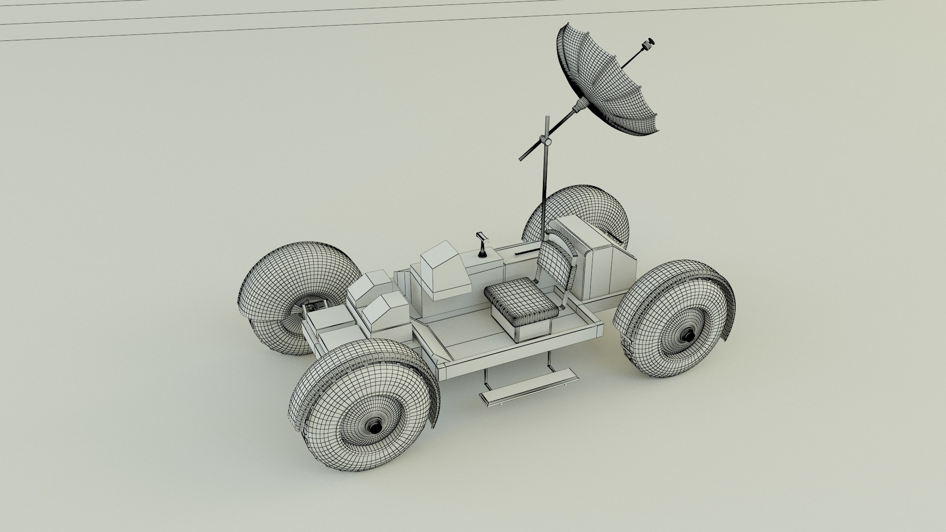 3D Moon Vehicle Model - TurboSquid 2198191
