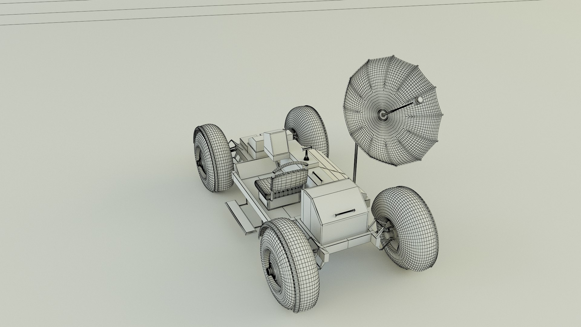3D Moon Vehicle Model - TurboSquid 2198191