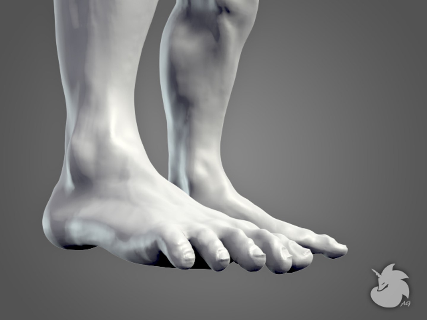 Sculpt Muscular Male Base Mesh 3d Obj