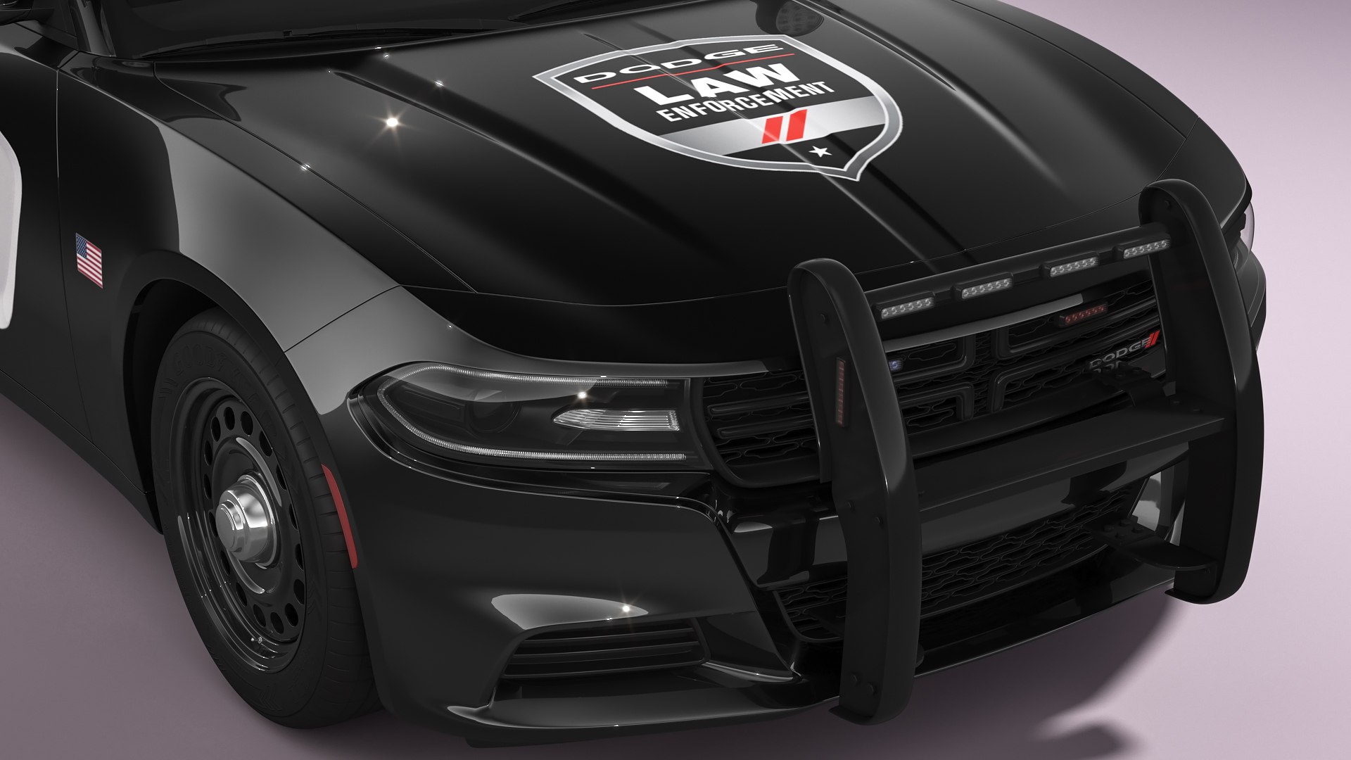 Dodge Charger Police 3D Model - TurboSquid 2182477