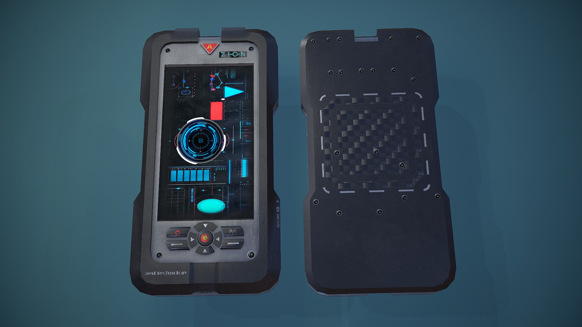 Sci-fi Navigator 3D Model - TurboSquid 1273243