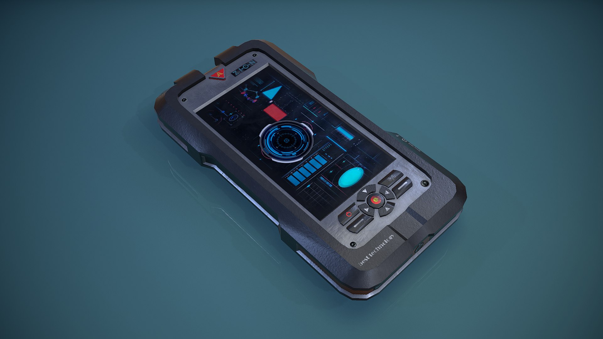 Sci-fi Navigator 3D Model - TurboSquid 1273243