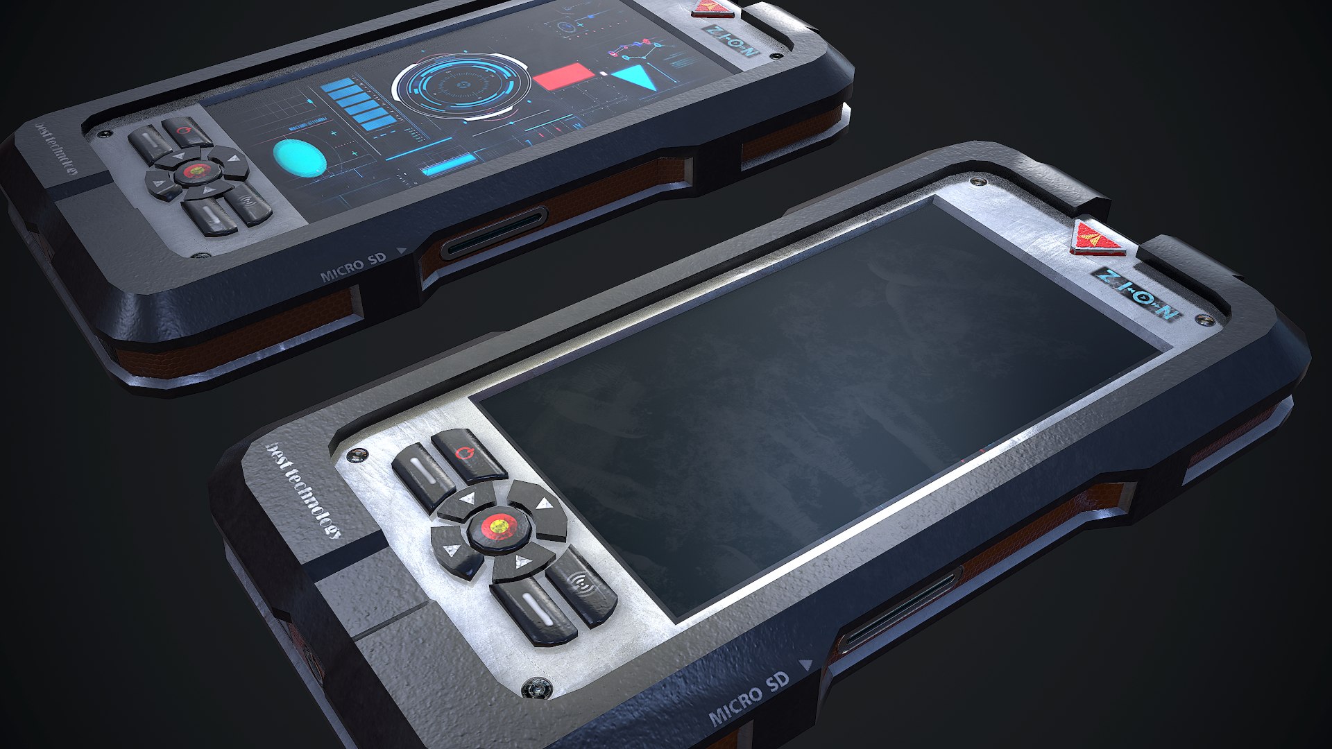Sci-fi Navigator 3D Model - TurboSquid 1273243