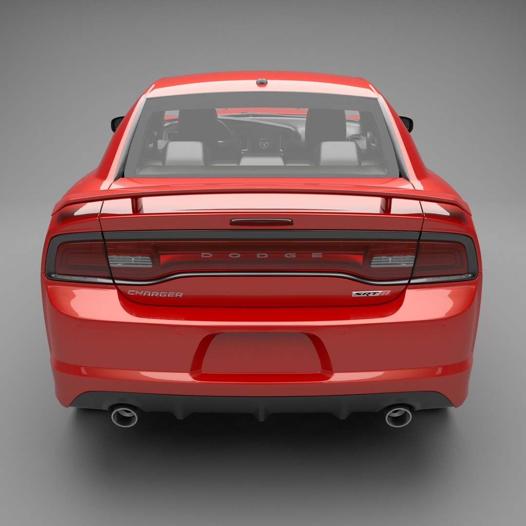 3d dodge charger srt8 model