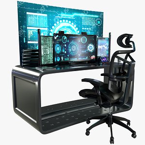 Download 3D Control Room Blender Models - TurboSquid