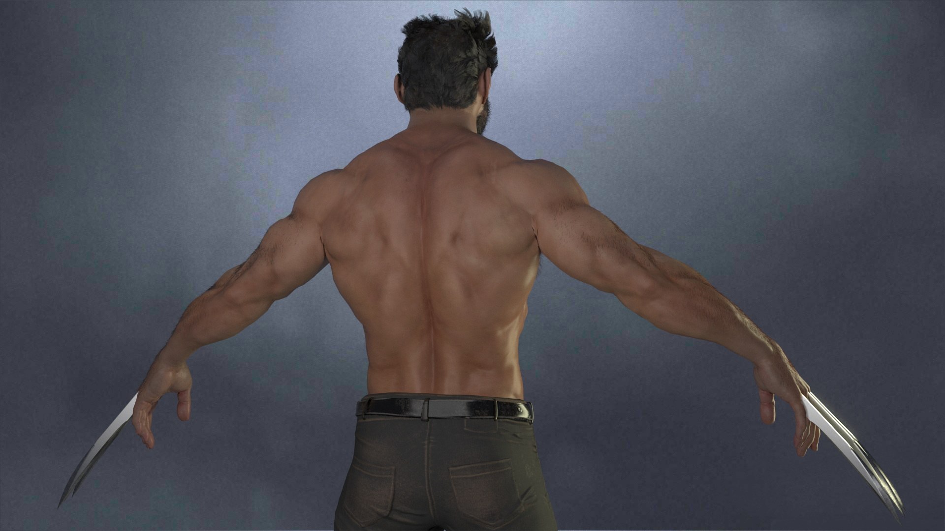 3D Wolverine Model - TurboSquid 2281697