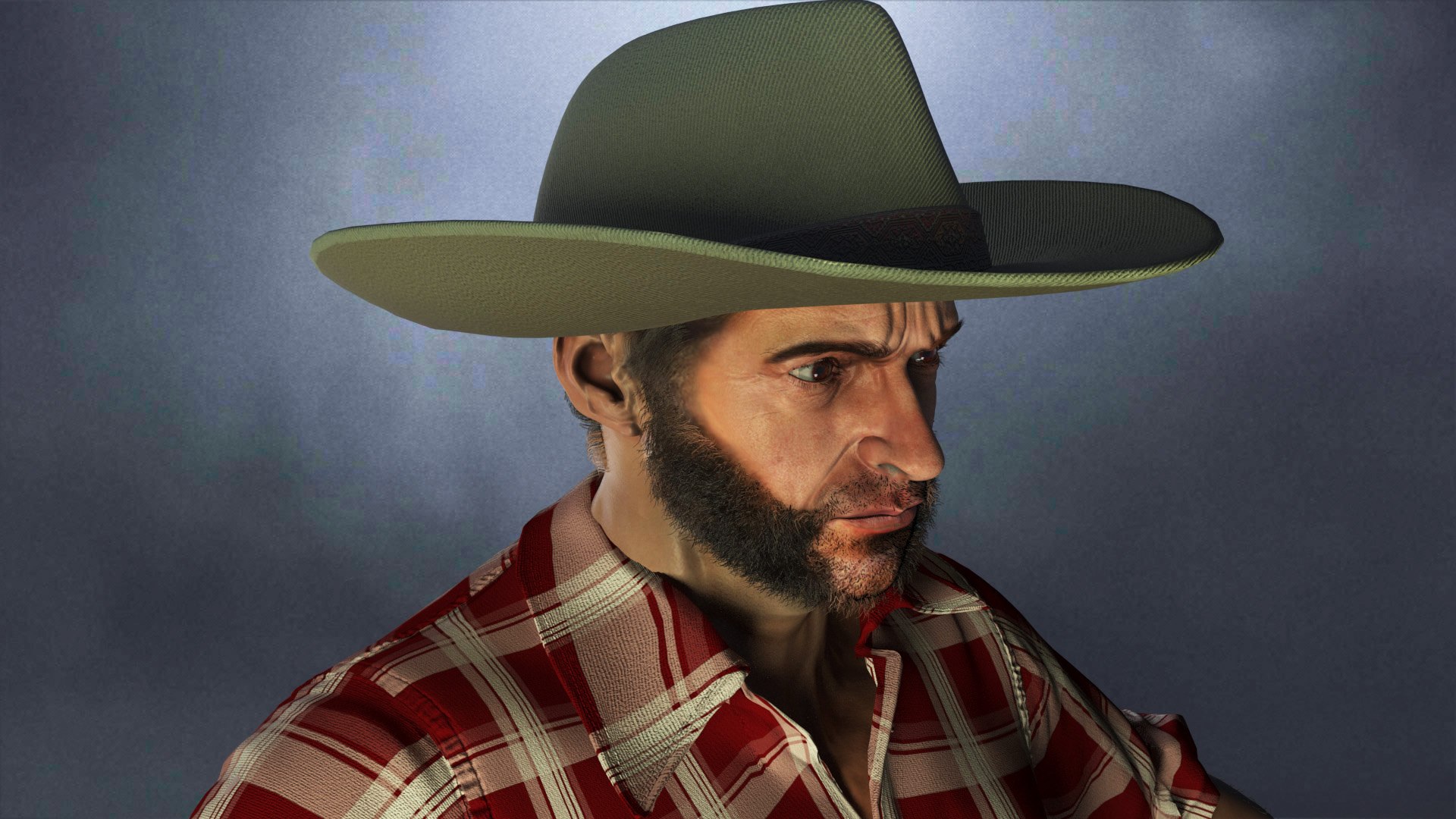 3D Wolverine Model - TurboSquid 2281697