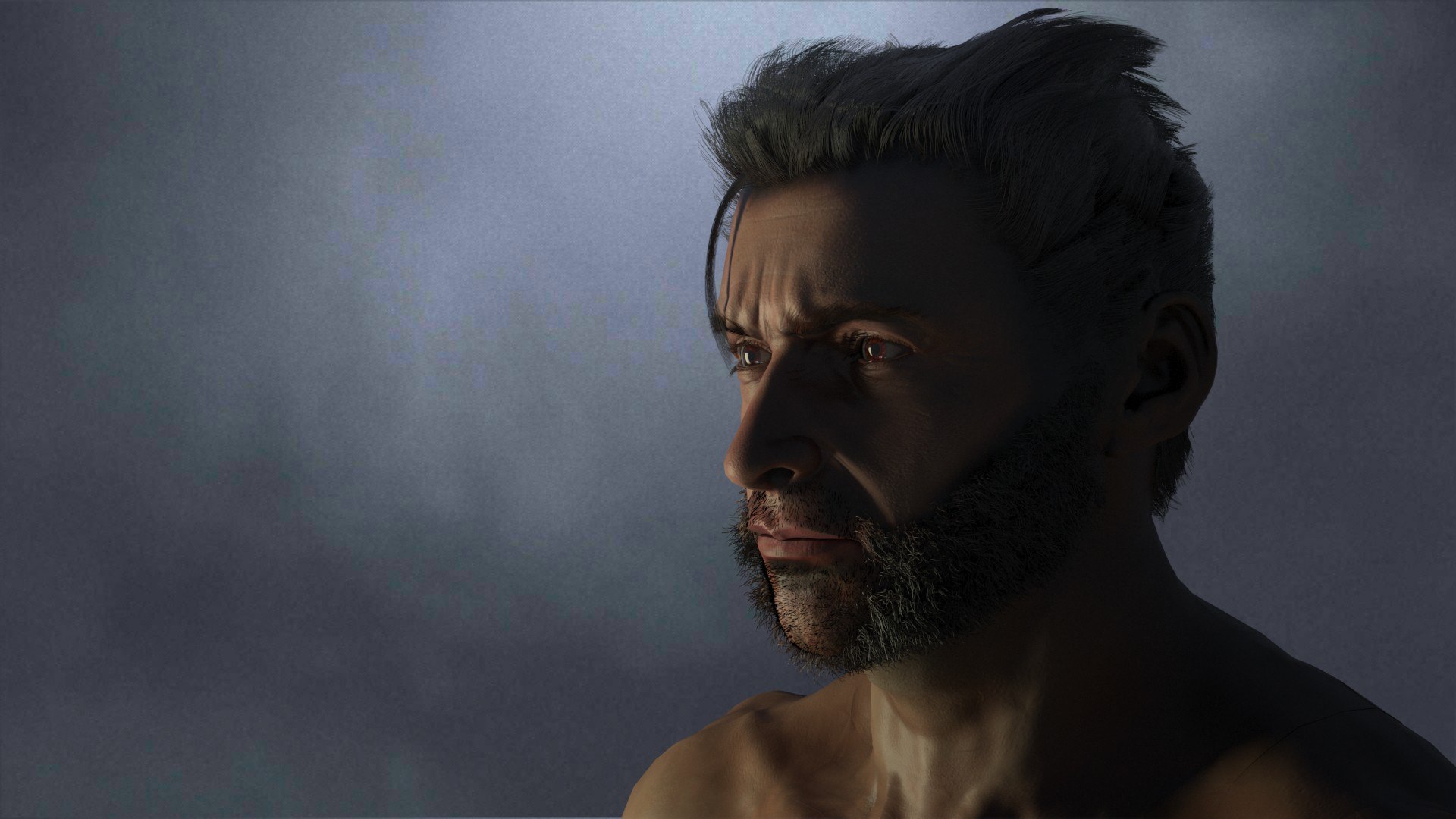 3D Wolverine Model - TurboSquid 2281697