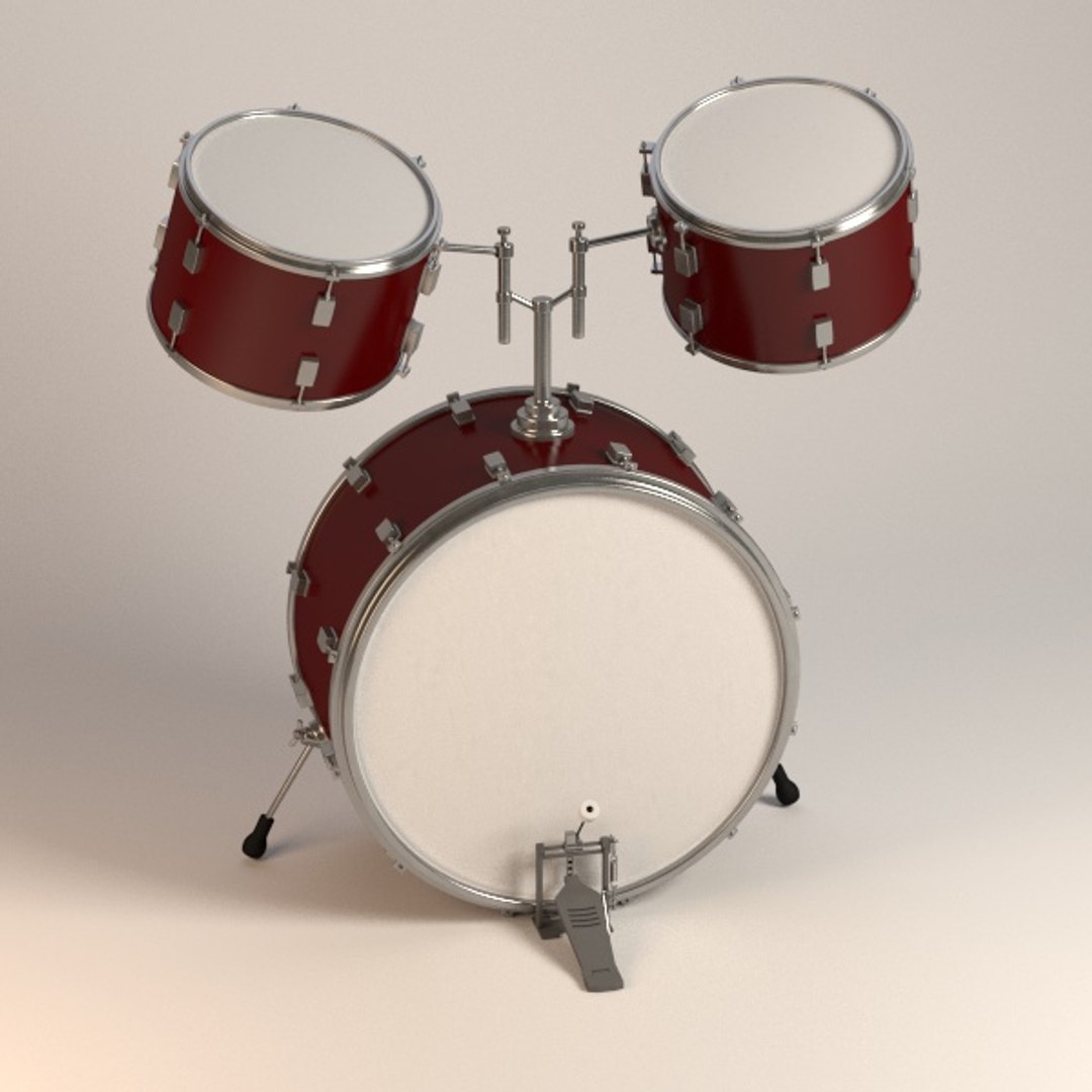 Percussion Drum 3d 3ds