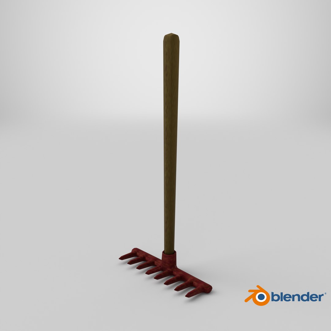 3D Rake Model - TurboSquid 2412085