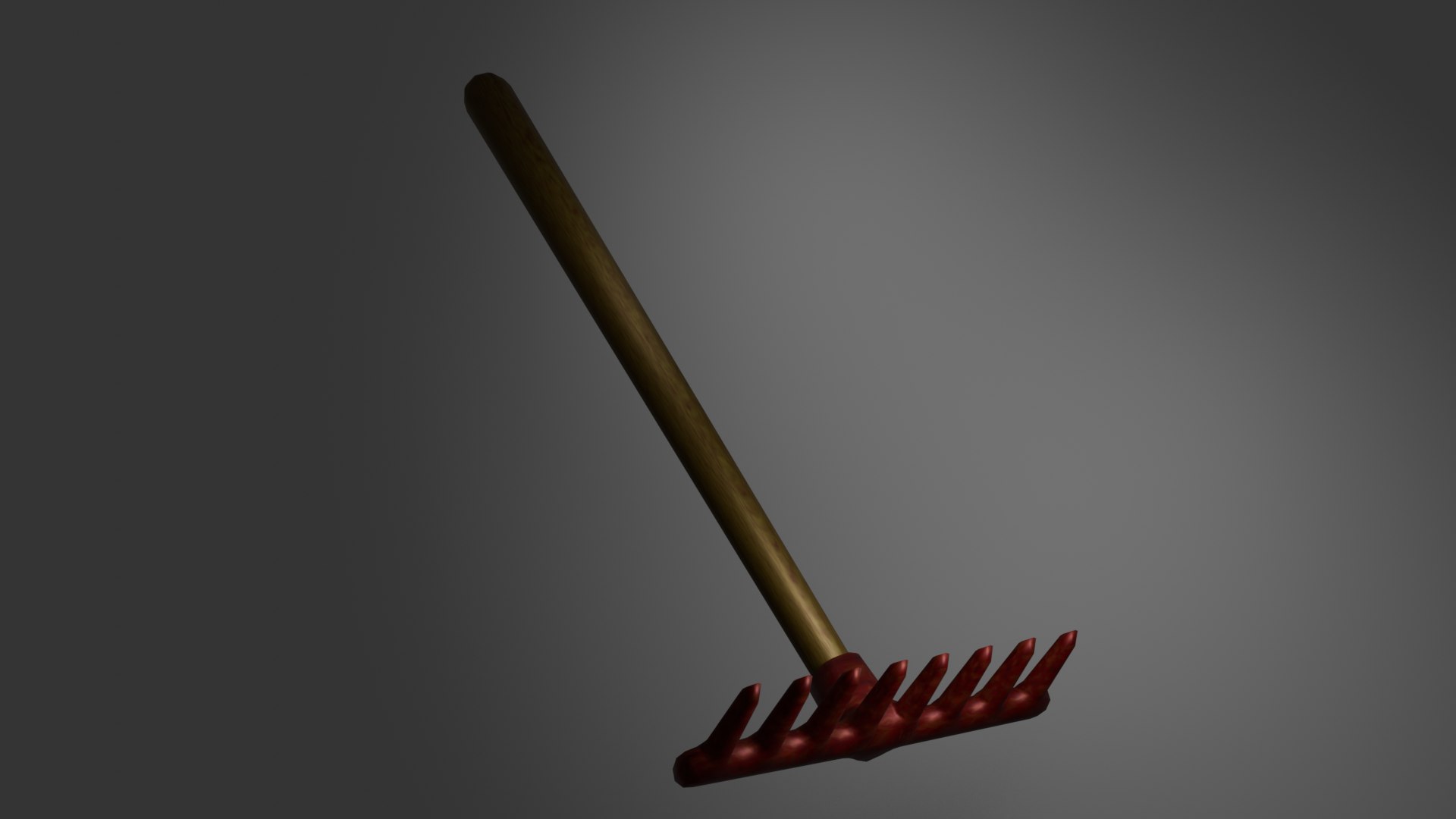 3D Rake Model - TurboSquid 2412085