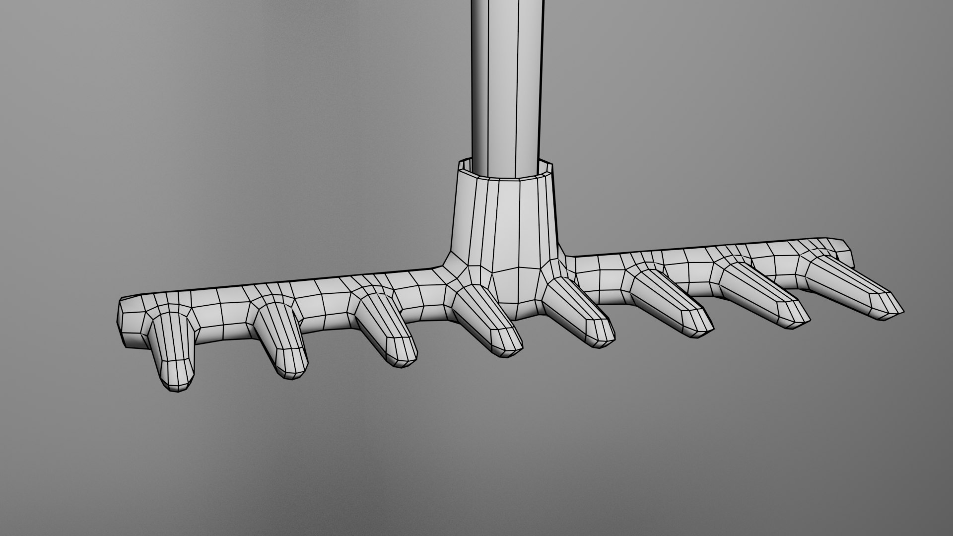 3D Rake Model - TurboSquid 2412085