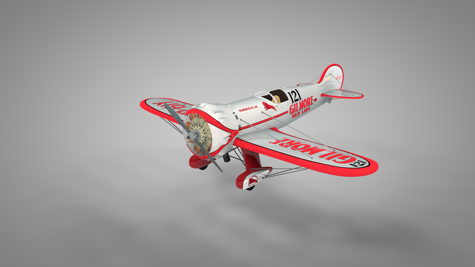Wedell-williams Gilmore Red Lion 3D - TurboSquid 1423955
