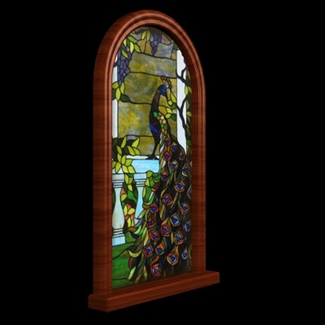 3ds max stained glass window