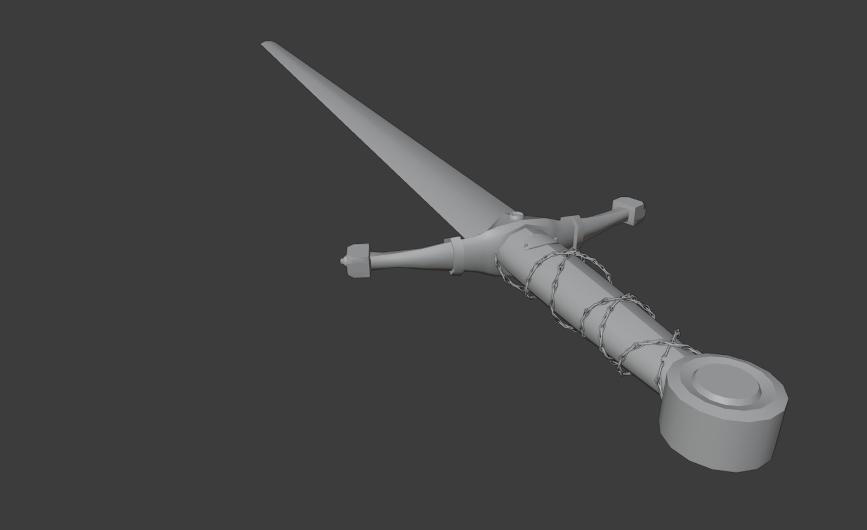 3D Longsword Type Xvia Sword - TurboSquid 1628447