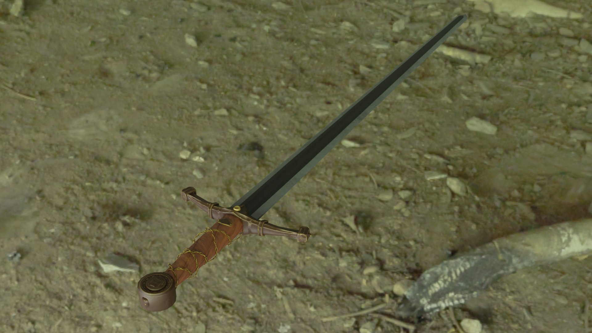 3D Longsword Type Xvia Sword - TurboSquid 1628447