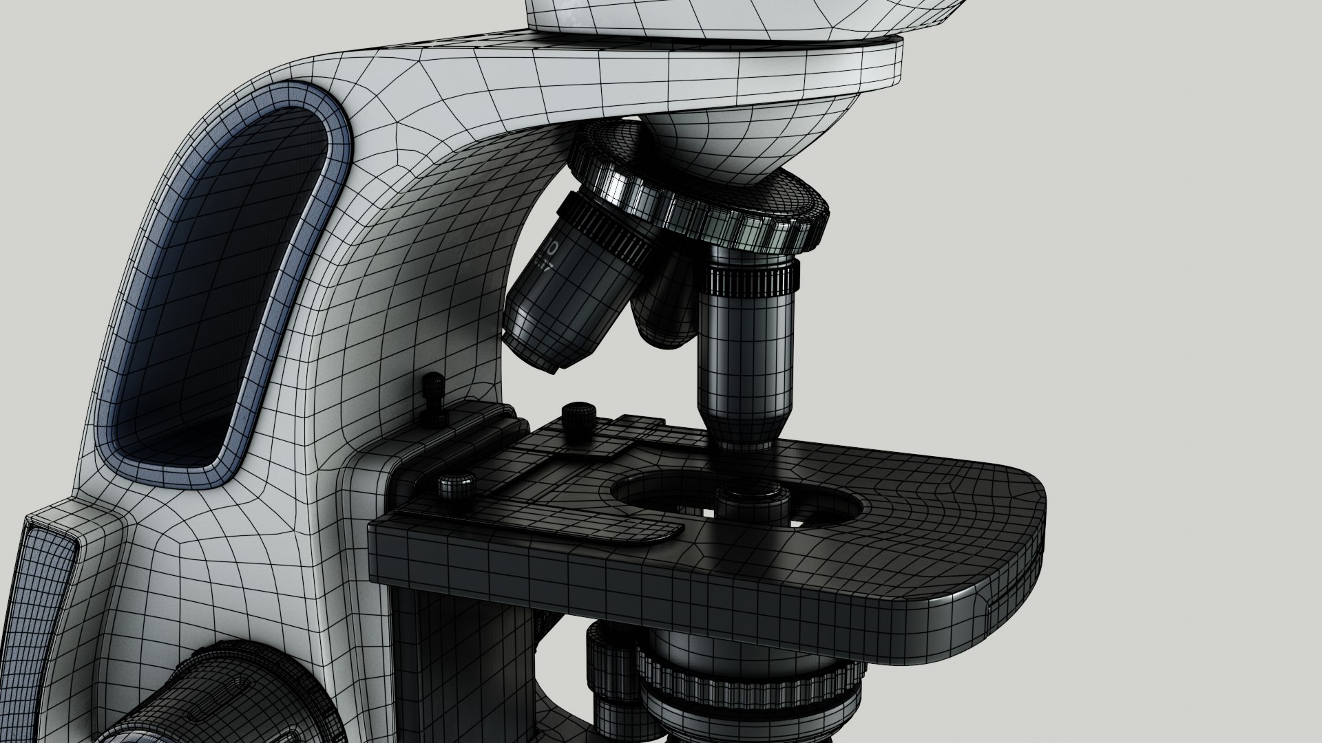 Lab Microscope Model - TurboSquid 1760267