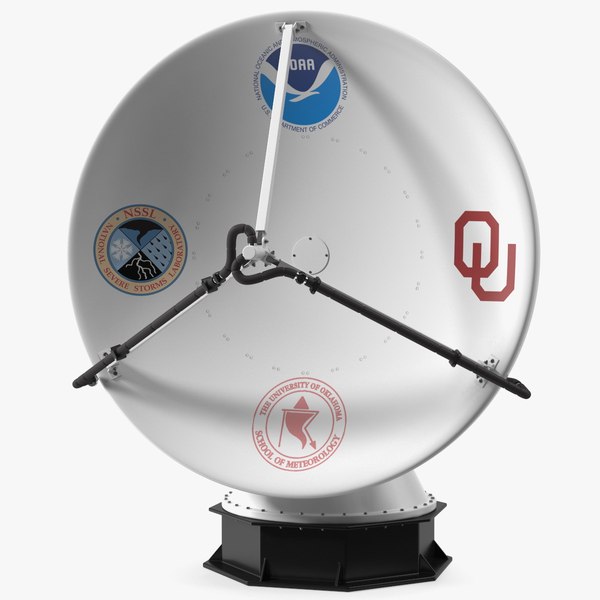modelo 3d NOAA NOXP Mobile X Band Mobile Radar Rigged - TurboSquid 1875674
