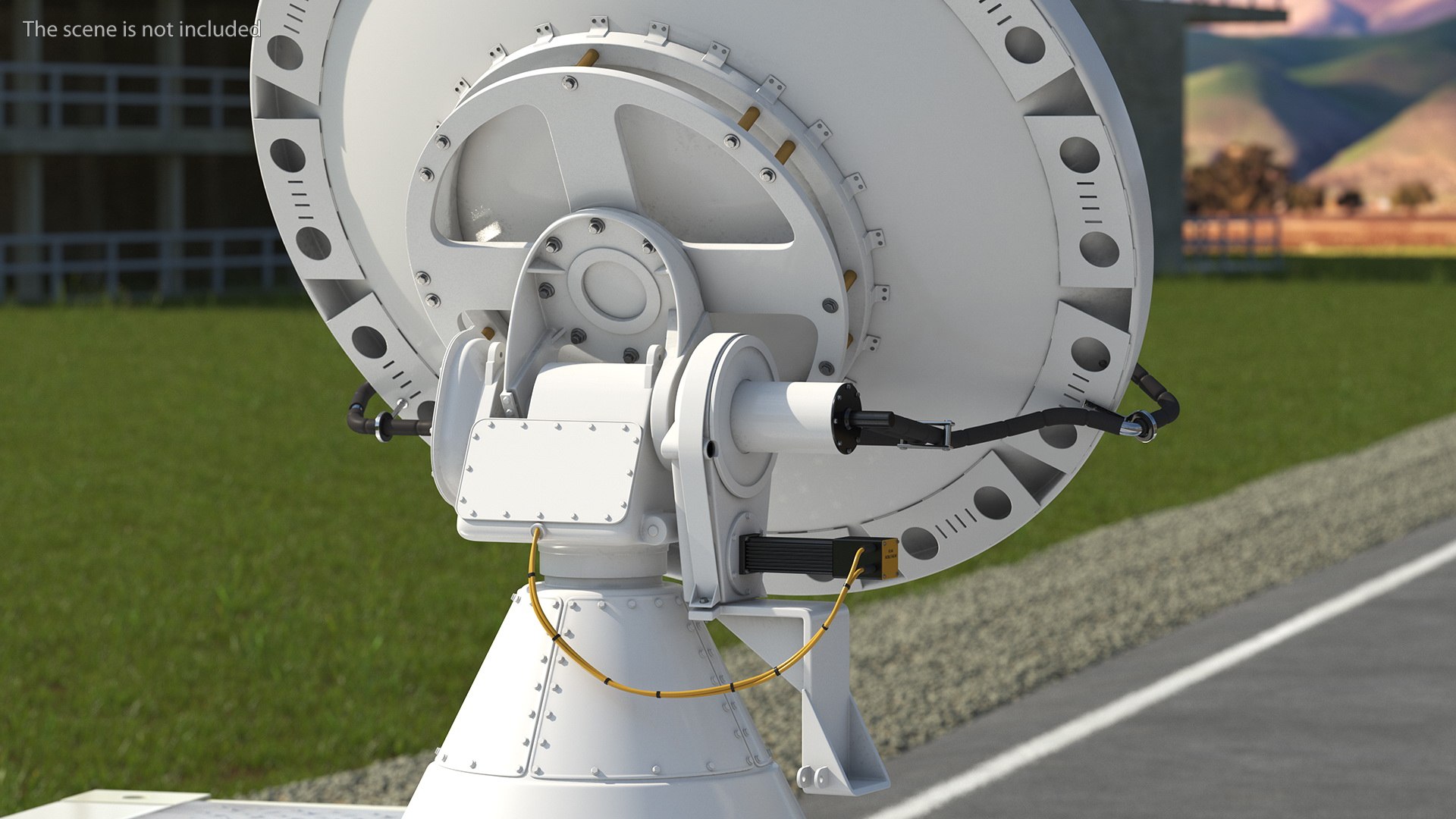 NOAA NOXP Mobile X Band Mobile Radar Rigged 3D Model - TurboSquid 1875674