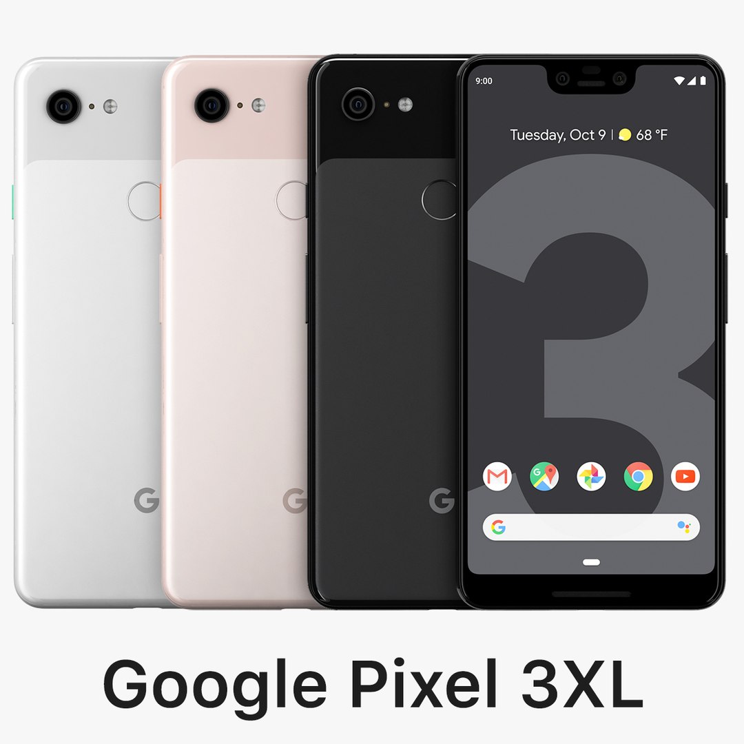 3D google pixel 3xl 3 - TurboSquid 1342228