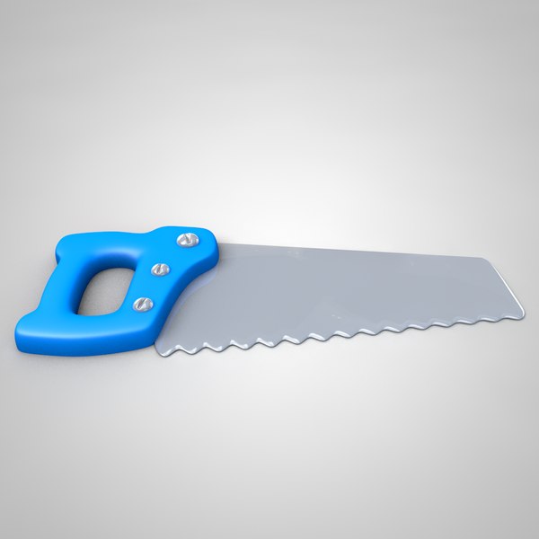 3D cartoon saw model - TurboSquid 1365694