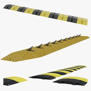Download Free & Premium Speed Bump 3D Models | TurboSquid