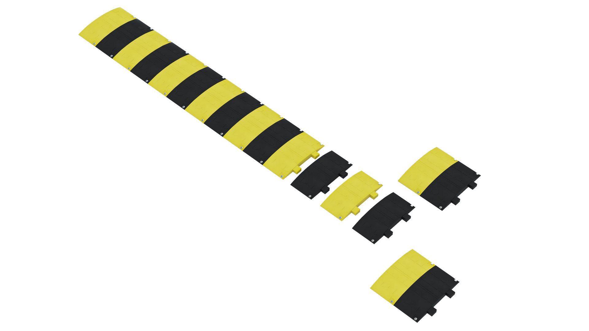 3D Speed Bump Collection - TurboSquid 2103910