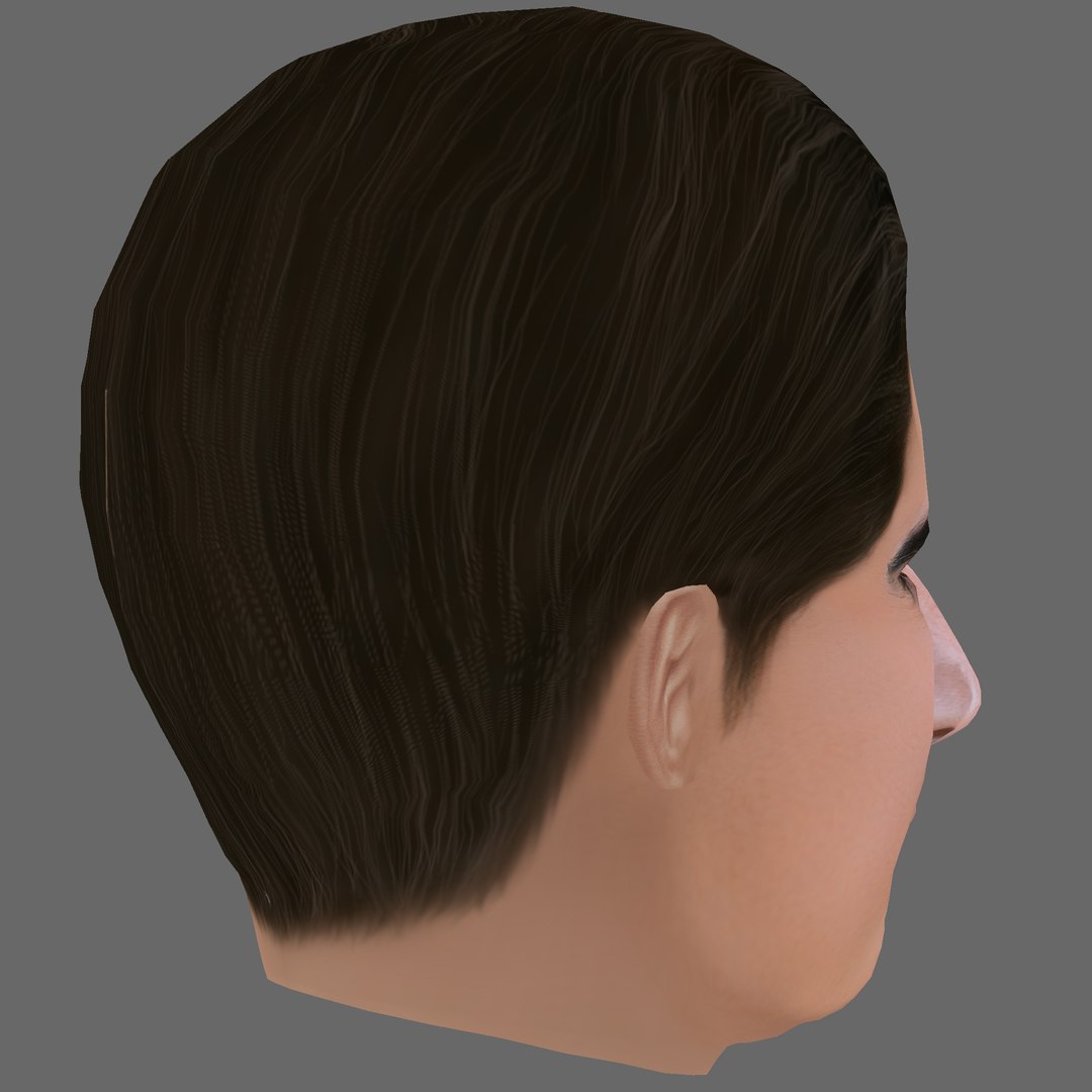 3D David Copperfield Head - Low Poly Head For Game - TurboSquid 2230824