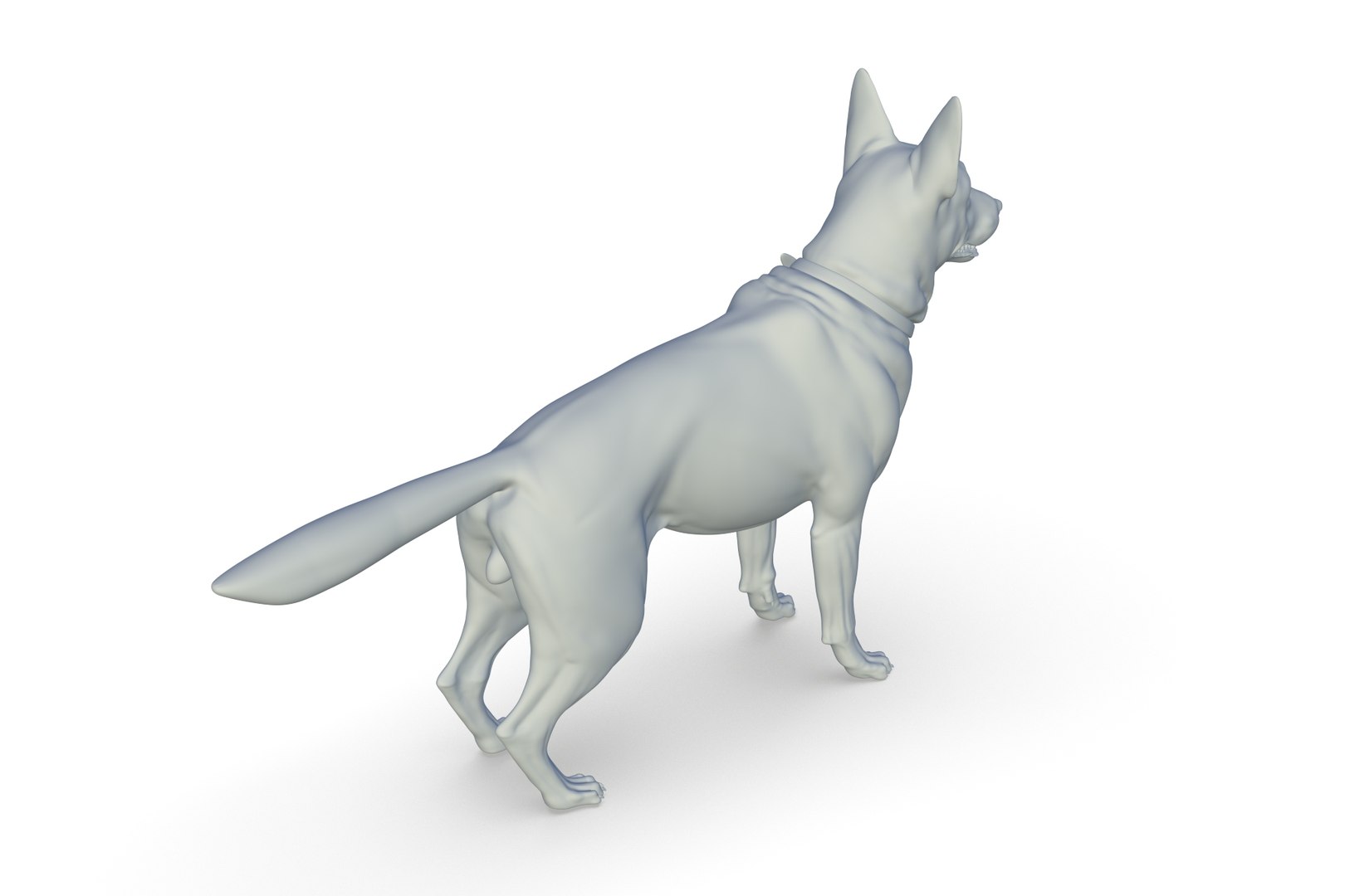 3D German Shepherd Model - TurboSquid 2217255