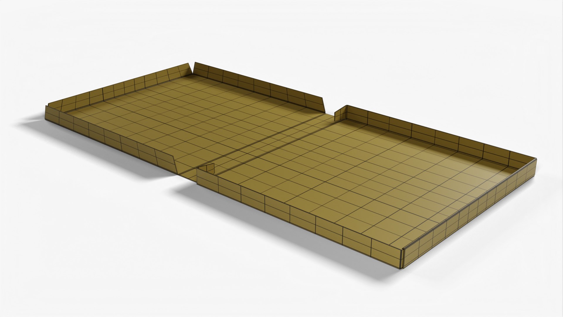 3D 6-inch White Paper Full Open Pizza Box Model - TurboSquid 1962475
