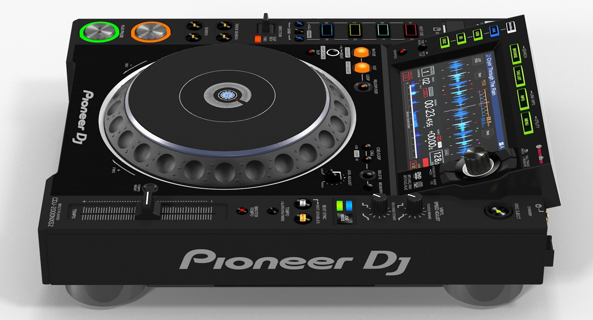 Tabletop Dj Player Pioneer Model - TurboSquid 1240705