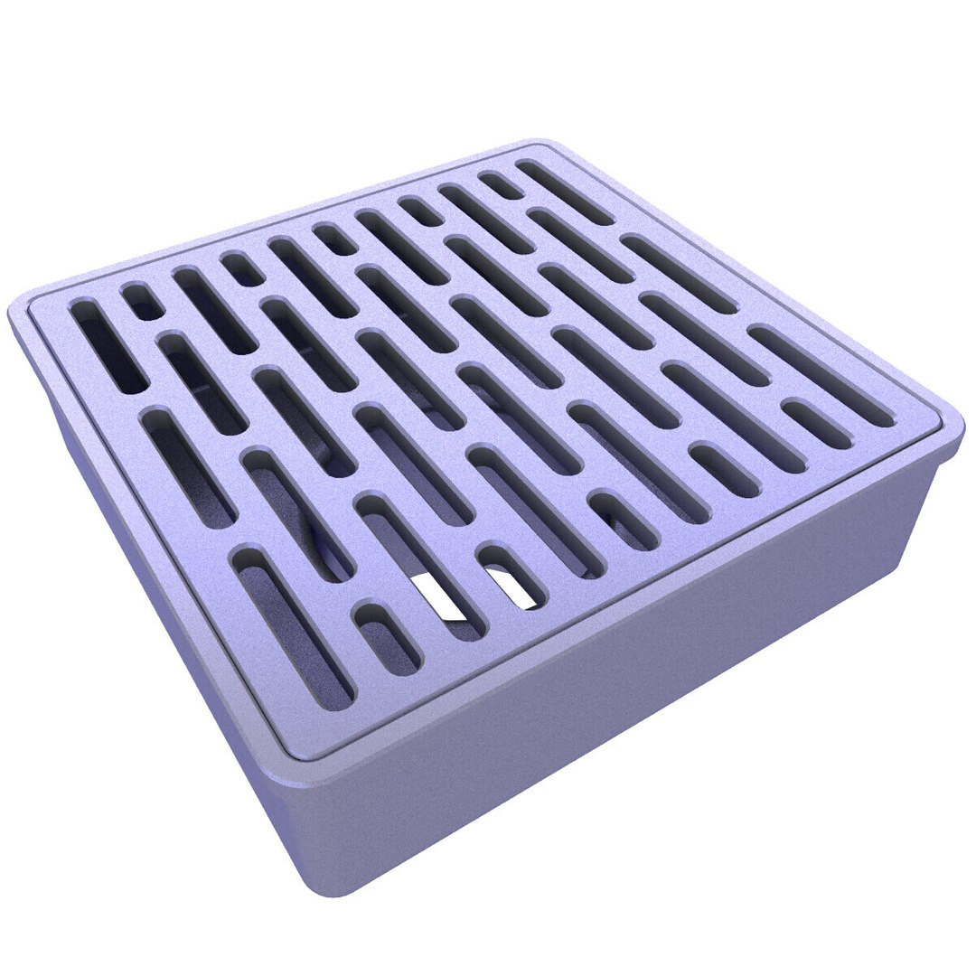 3D Steel Drain Inlet 10 Model - TurboSquid 2097005