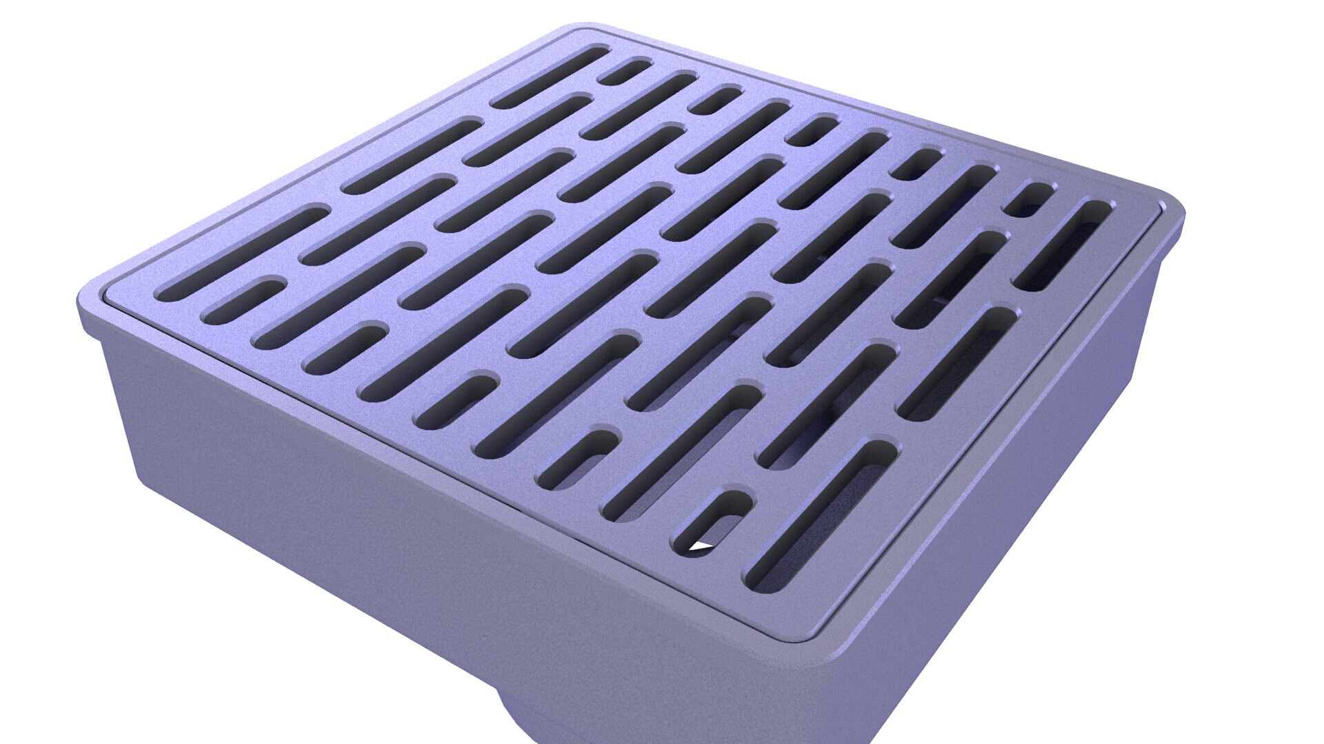 3D Steel Drain Inlet 10 Model - TurboSquid 2097005