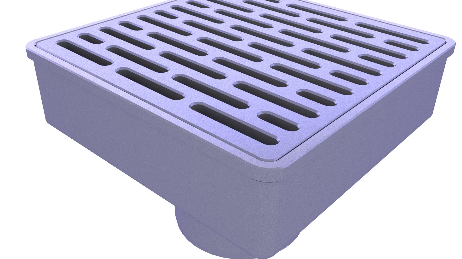 3D Steel Drain Inlet 10 Model - TurboSquid 2097005
