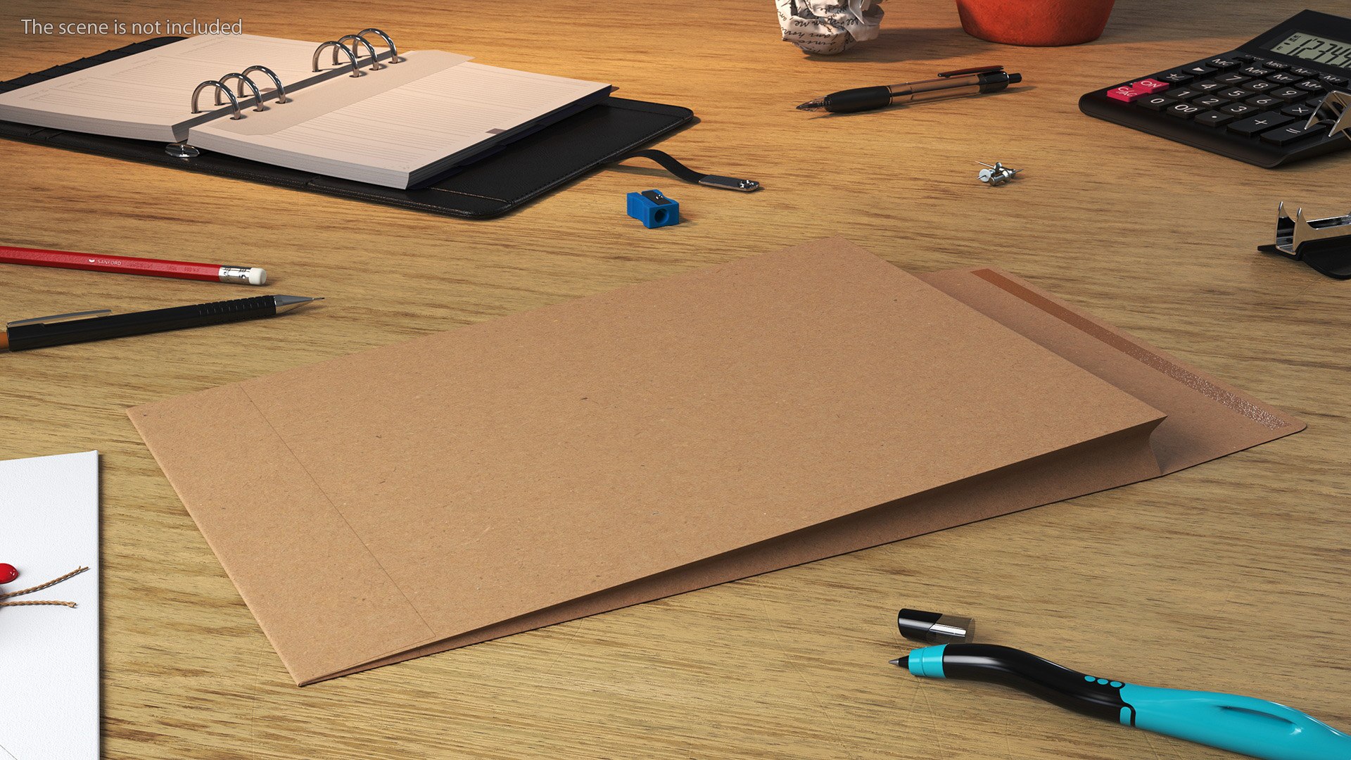 Gusset Envelope Craft Paper Rigged 3D Model - TurboSquid 2211515